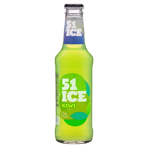 Bebida Mista Alcoólica Kiwi 51 Ice Garrafa 275ml | Trimais Bebida Mista Alcoólica Kiwi 51 Ice Garrafa 275ml | Trimais