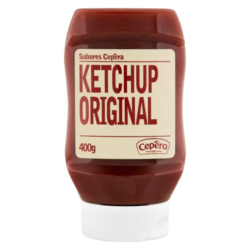 Ketchup Original Sabores Cepêra Squeeze 400g | Trimais