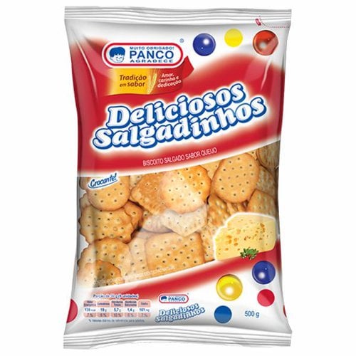 Biscoito Panco Delicioso Salgadinho 500g | Trimais