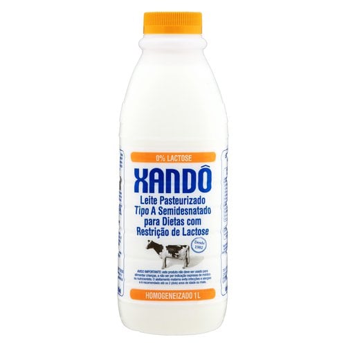 Leite Xando Zero Lactose Garrafa 1L | Trimais