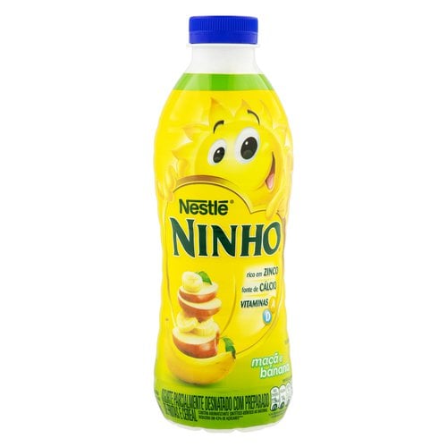 Iogurte Ninho Nestle Maçã/Banana/Cereias 850g | Trimais