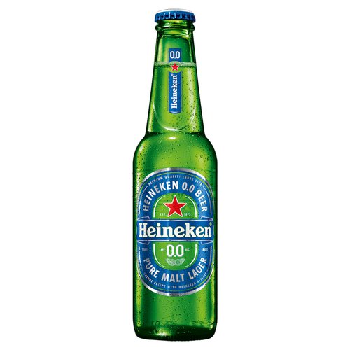 Cerveja Lager Premium Puro Malte Zero Álcool Heineken Garrafa 330ml