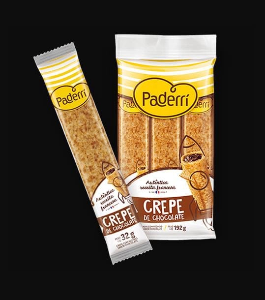 Crepe Paderri Chocolate 180g | Trimais