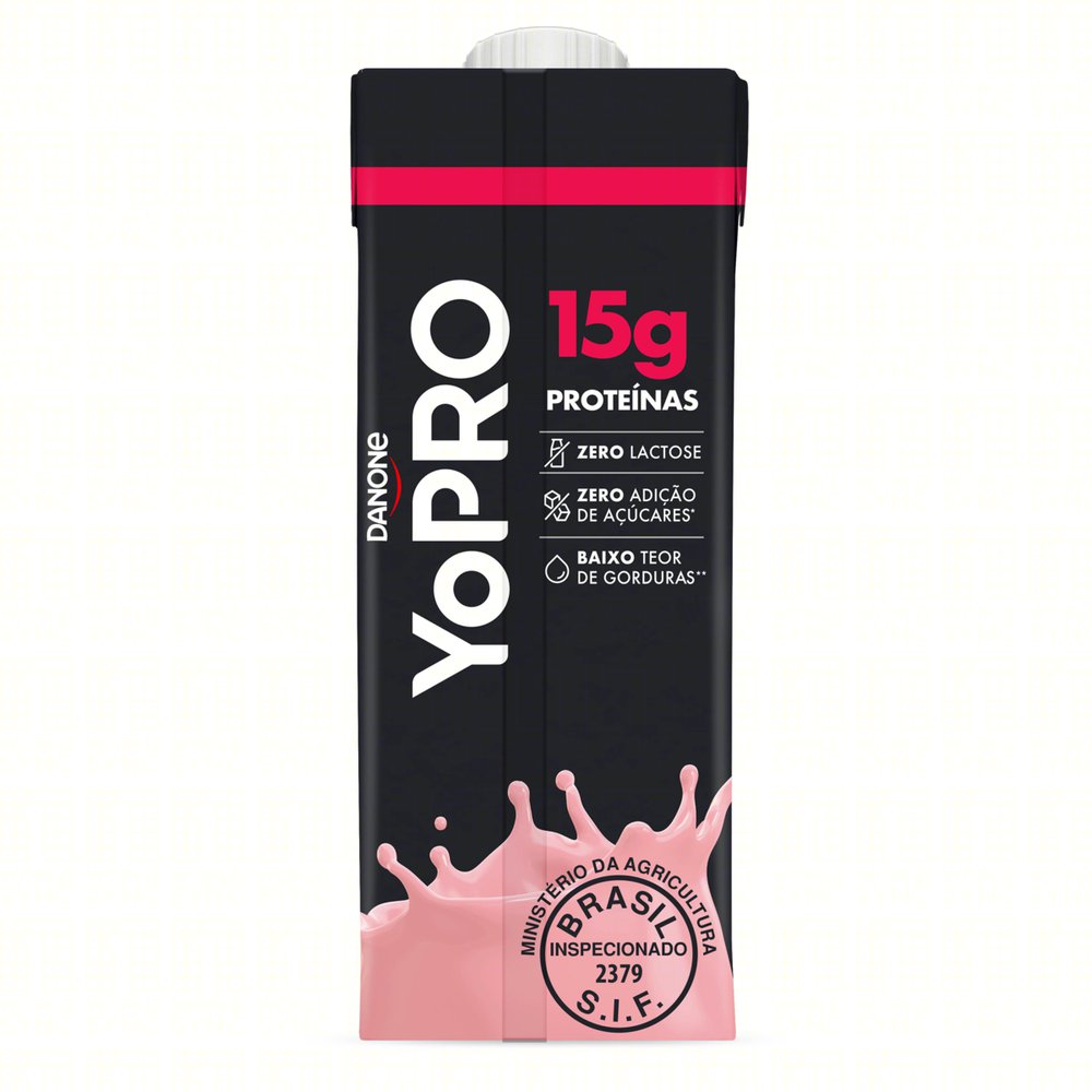 Bebida Yopro 15g High Protein Morango 250ml | Trimais